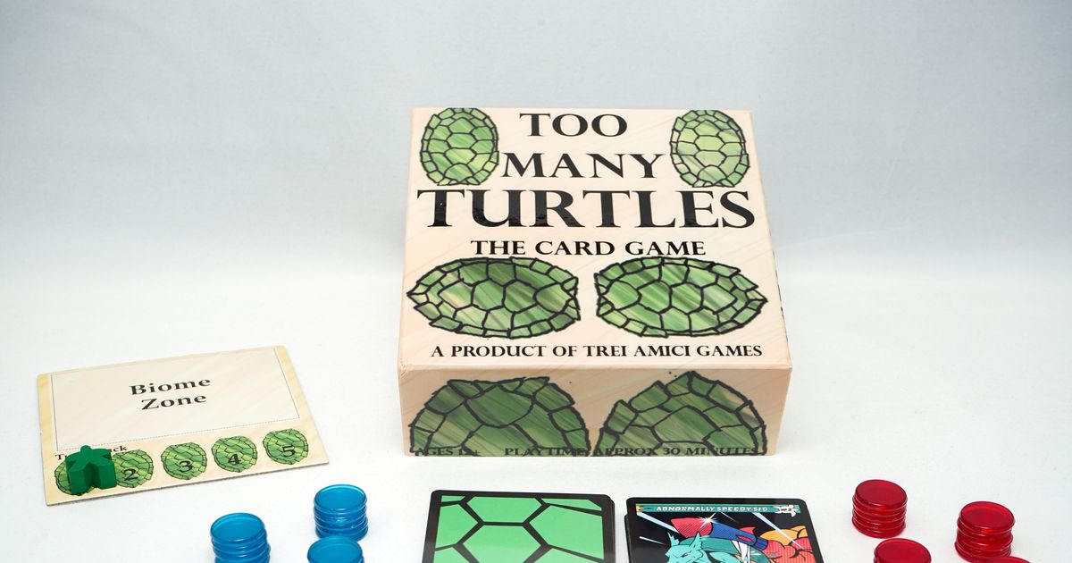 Too Many Turtles | Board Game | BoardGameGeek
