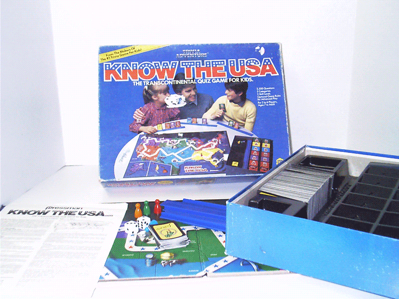 Know the USA | Board Game | BoardGameGeek