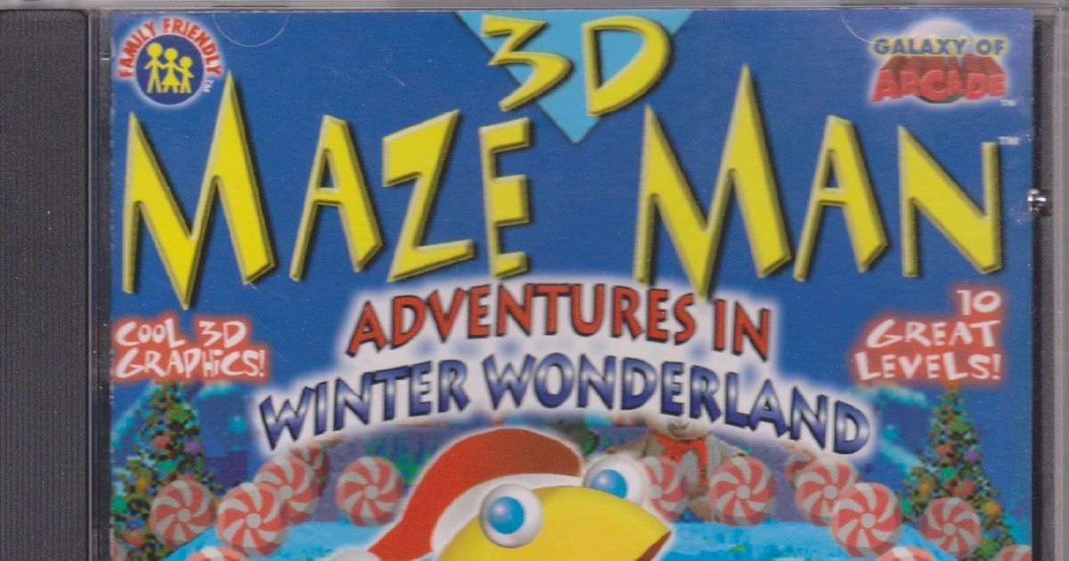 3D Maze Man: Adventures in Winter Wonderland | Video Game | VideoGameGeek