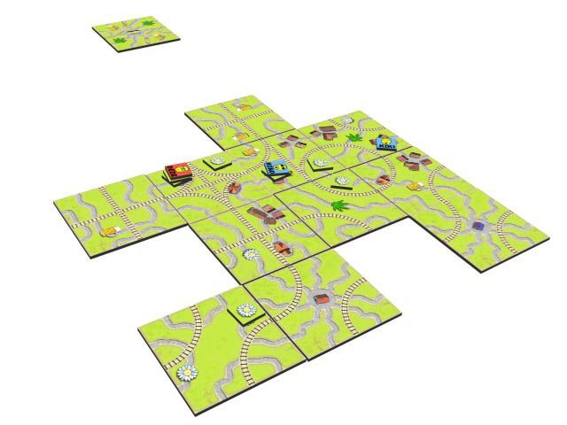 Railroad Big Party | Board Game | BoardGameGeek