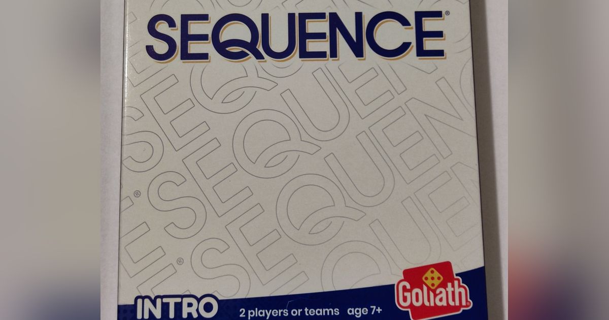 Sequence: Intro | Board Game | BoardGameGeek