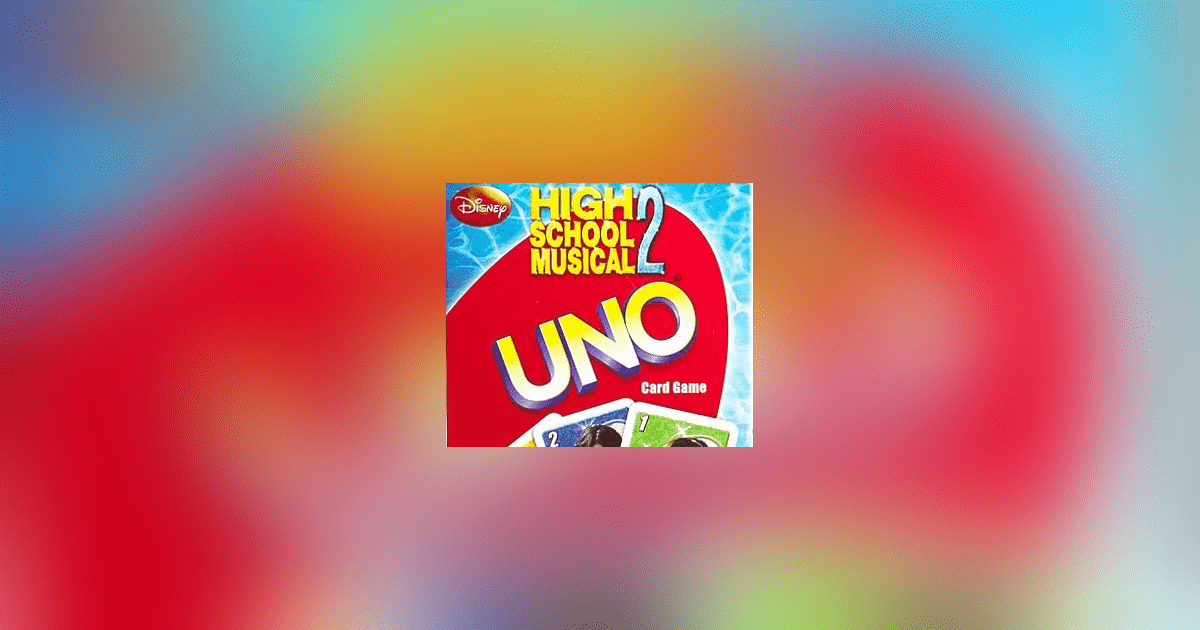 UNO: High School Musical 2 | Board Game | BoardGameGeek