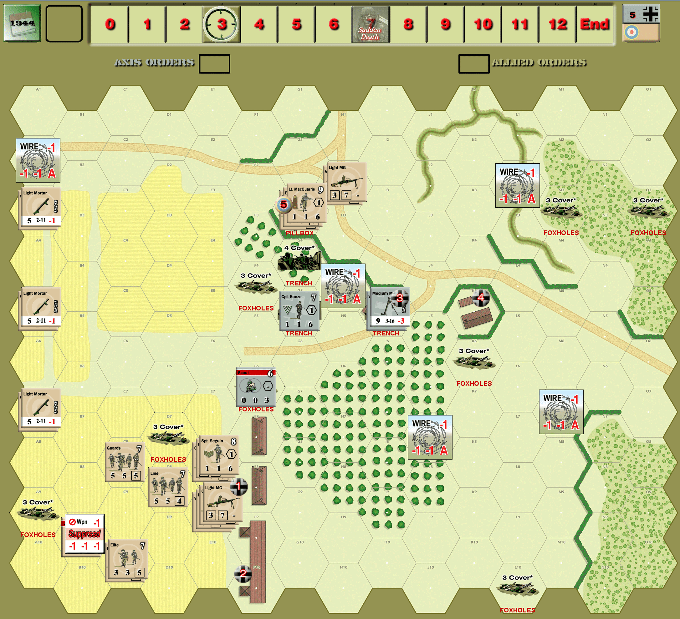 Combat Commander Ladder Results | Combat Commander Vassal Tournament Guild