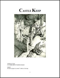 Castle Keep | Board Game | BoardGameGeek