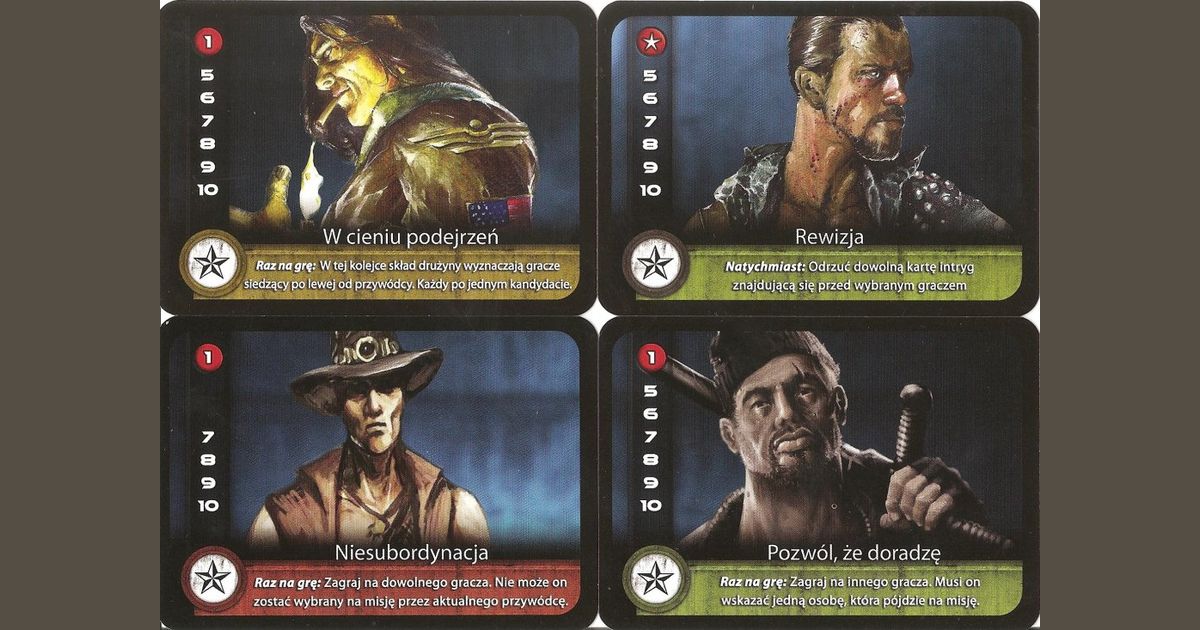 New plot cards eng translation | The Resistance: Additional Plot Cards