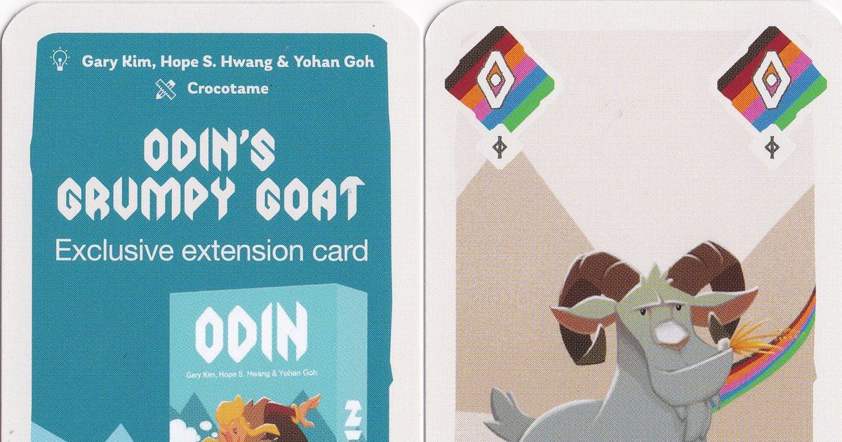 Odin: Odin's Grumpy Goat Promo | Board Game | BoardGameGeek