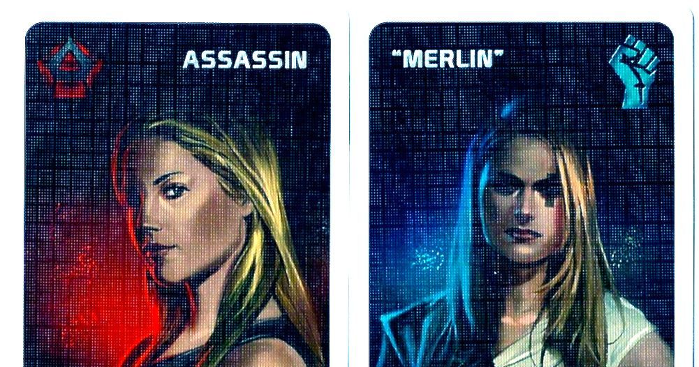 The Resistance: Merlin/Assassin Promo | Board Game | BoardGameGeek