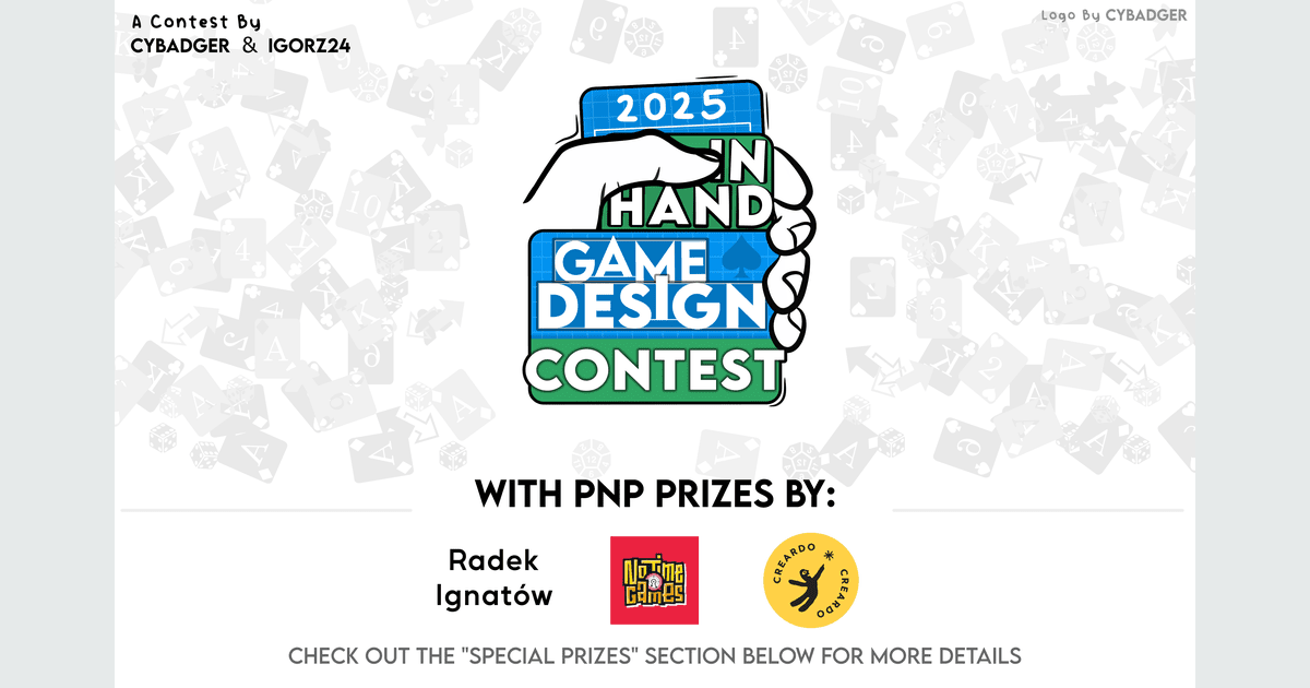 Community PnP contests and winners