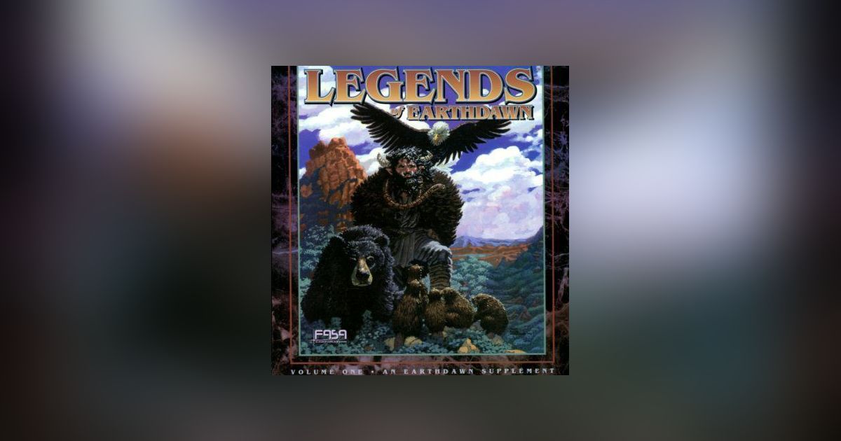 Legends of Earthdawn Volume One | RPG Item | BoardGameGeek