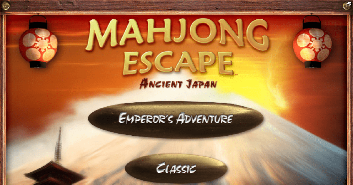Mahjong Escape: Ancient Japan | Video Game | BoardGameGeek