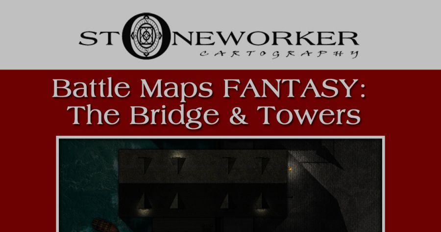 Battle Maps: The Bridge & Towers | RPG Item | BoardGameGeek