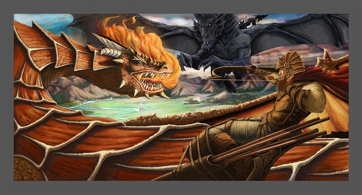 Dragon and Rider | Board Game | BoardGameGeek