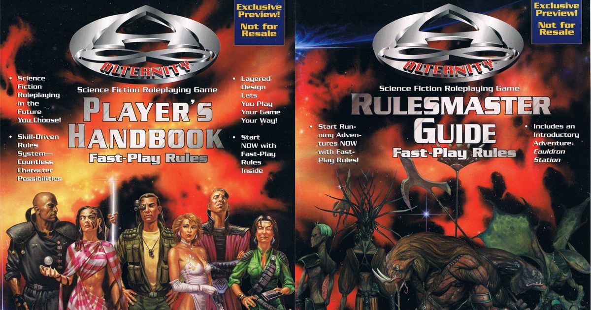 Alternity Fast-Play Rules | RPG Item | RPGGeek