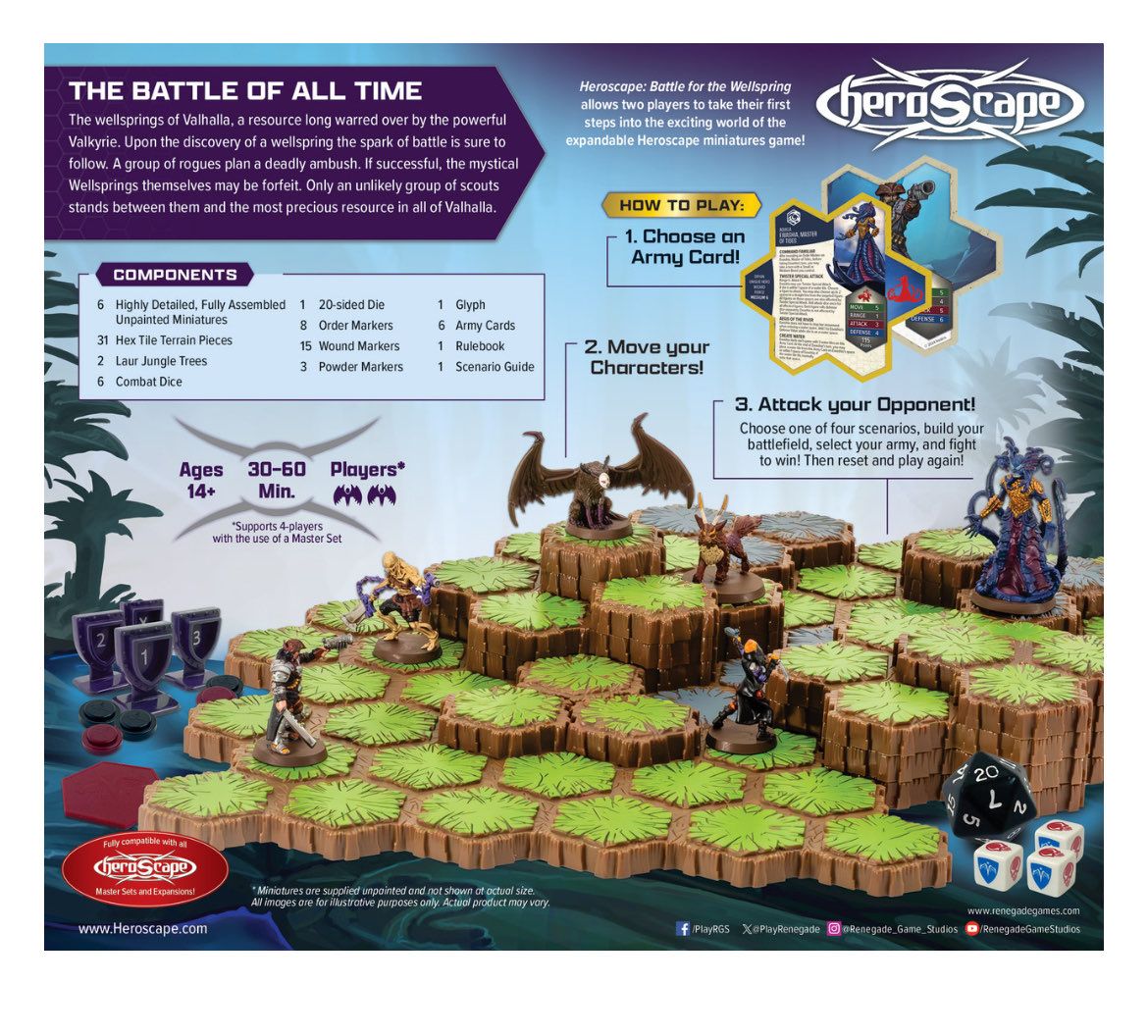 Heroscape Release Calendar, New Figures, Glyphs, and more. | HeroScape ...