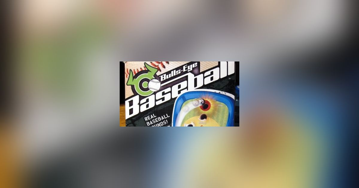 Bulls-Eye Baseball | Board Game | BoardGameGeek