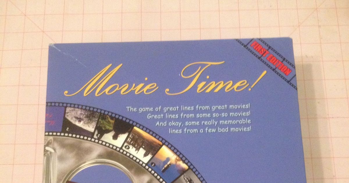 Movie Time! | Board Game | BoardGameGeek