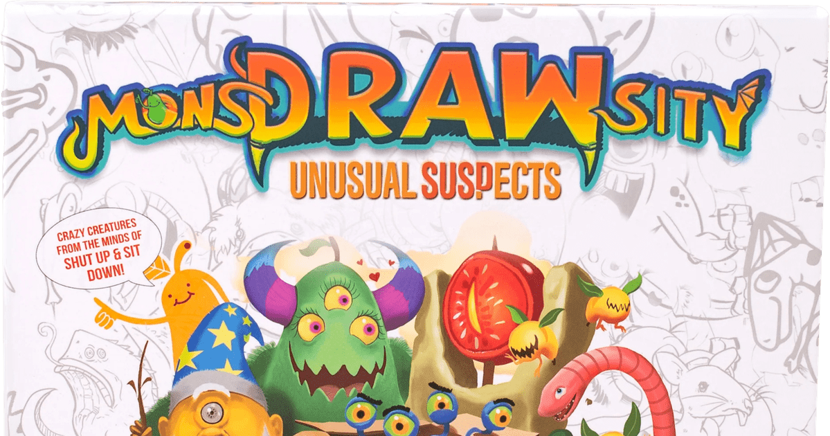 MonsDRAWsity: Unusual Suspects | Board Game | BoardGameGeek