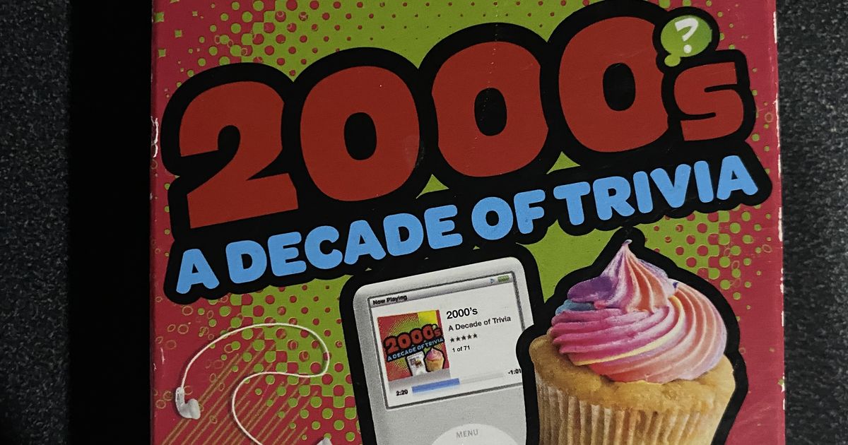2000's A Decade of Trivia | Board Game | BoardGameGeek