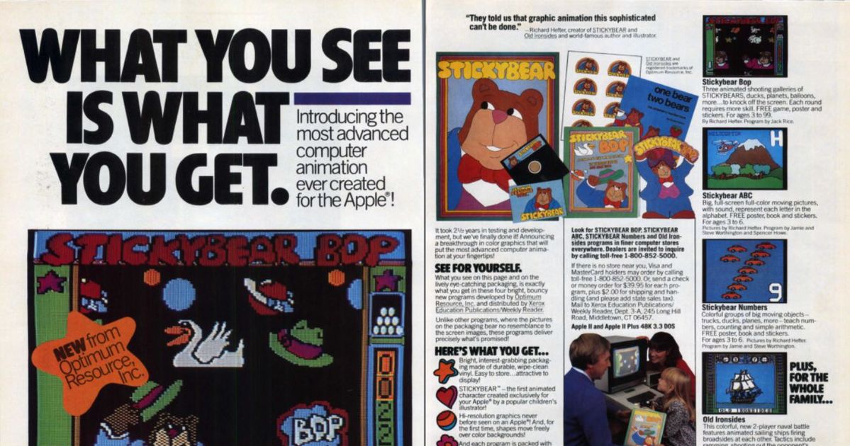 Stickybear Math | Video Game | VideoGameGeek