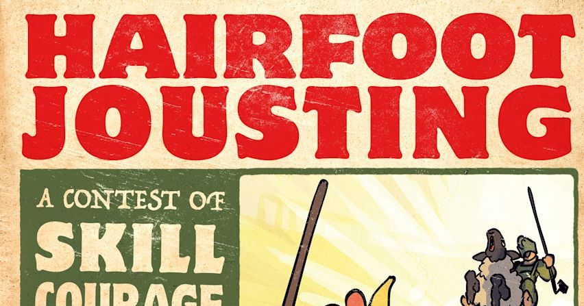 Hairfoot Jousting | Board Game | BoardGameGeek