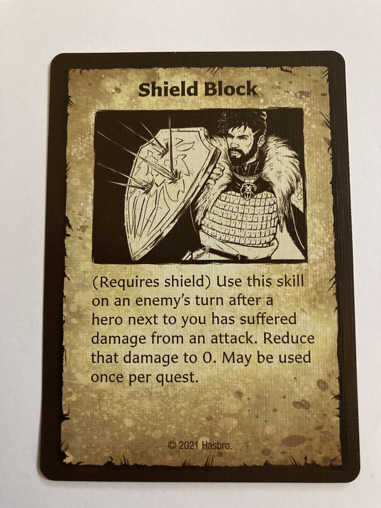 Knight Champion Cards | HeroQuest