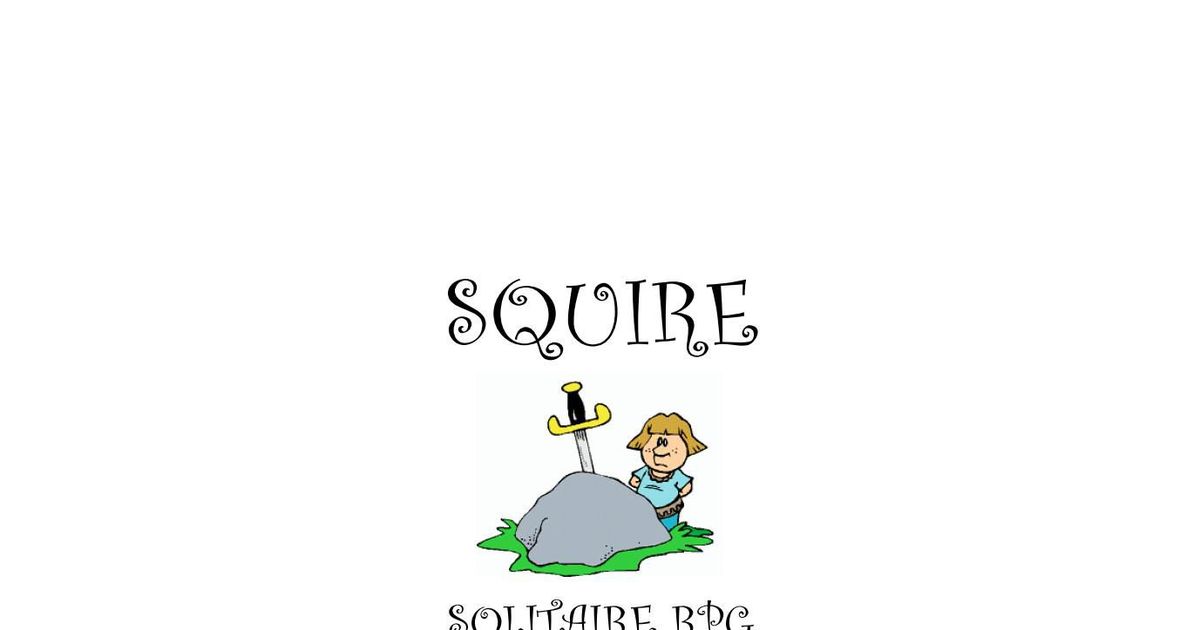 Squire (2006) | RPG Item | RPGGeek