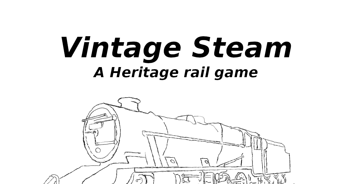 Vintage Steam: A Heritage Rail Game | Board Game | BoardGameGeek