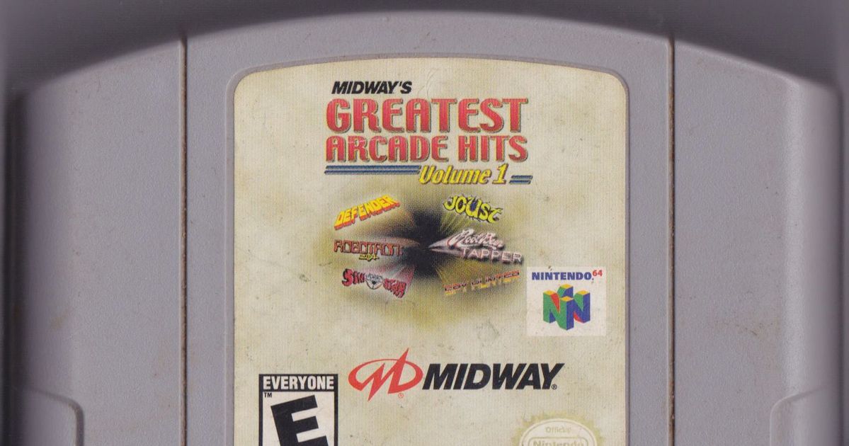 Midway's Greatest Arcade Hits Volume 1 | Video Game | VideoGameGeek