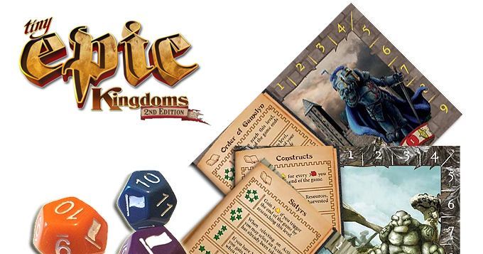 Tiny Epic Kingdoms: 2nd Edition – Deluxe Promo Pack | Board Game | BoardGameGeek