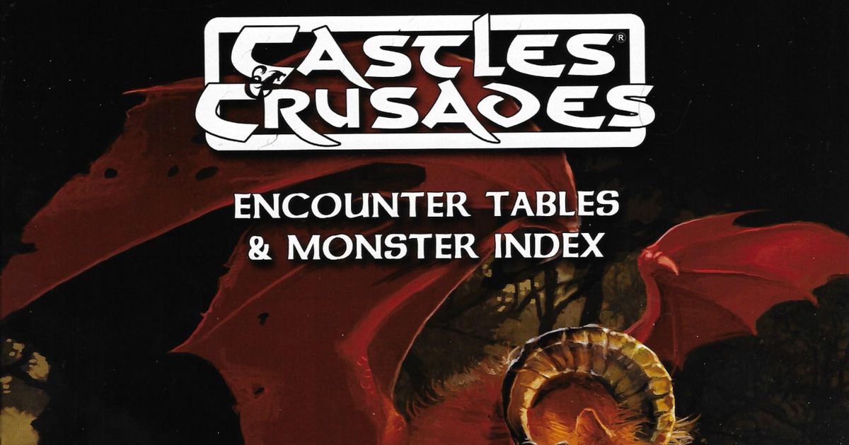 Encounter Tables & Monster Index | RPG Item | RPGGeek