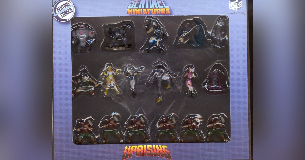 Sentinel Tactics: Uprising – Miniatures | Board Game Accessory ...