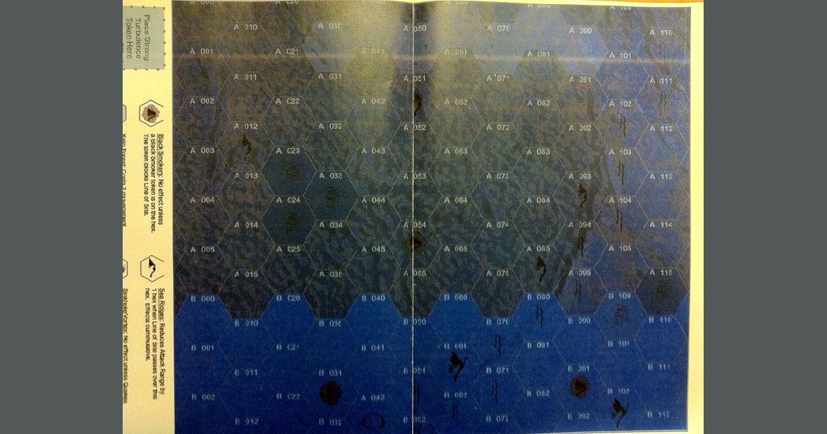 Rule, Counters, Maps and Player Boards | Unfathomable Encounters