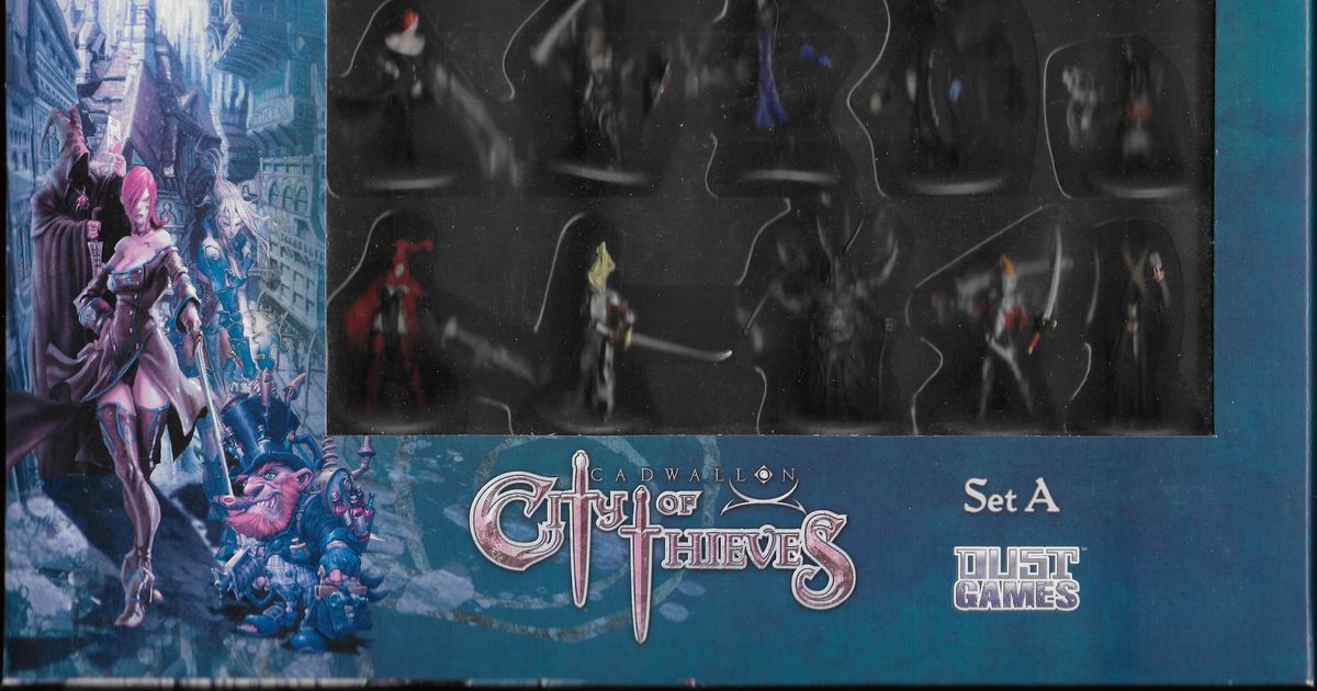 Cadwallon: City of Thieves – Painted Figure Set A | Board Game ...