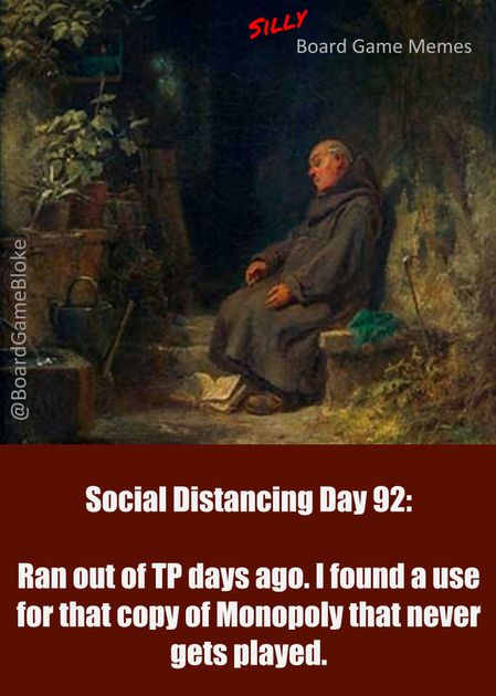 Perhaps the old copy of Monopoly may have a use after all!?! | Silly ...