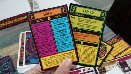 Unofficial play aids -- map and combat stance cards | Dungeon ...