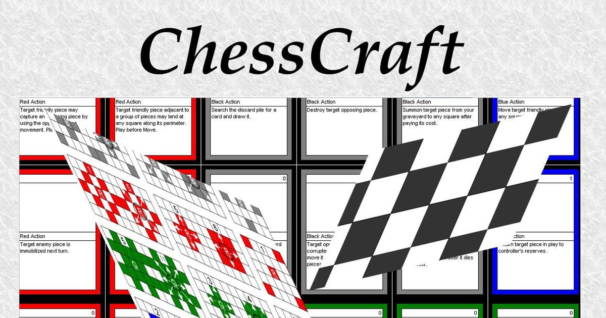 ChessCraft | Board Game | BoardGameGeek