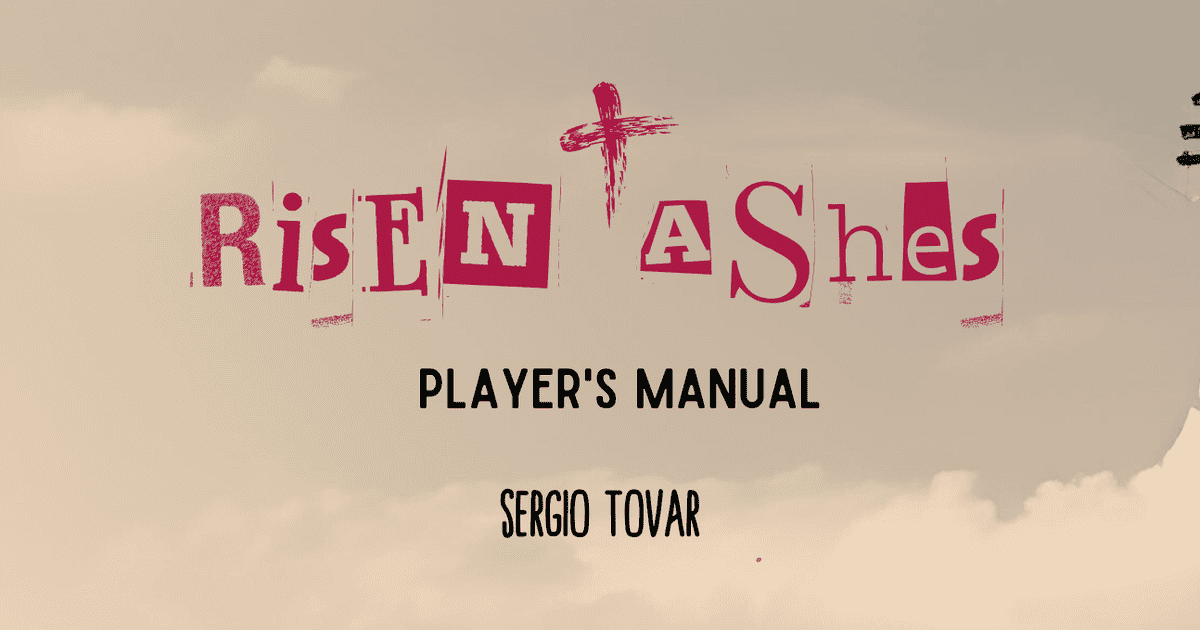 Risen Ashes Player's Manual | RPG Item | RPGGeek