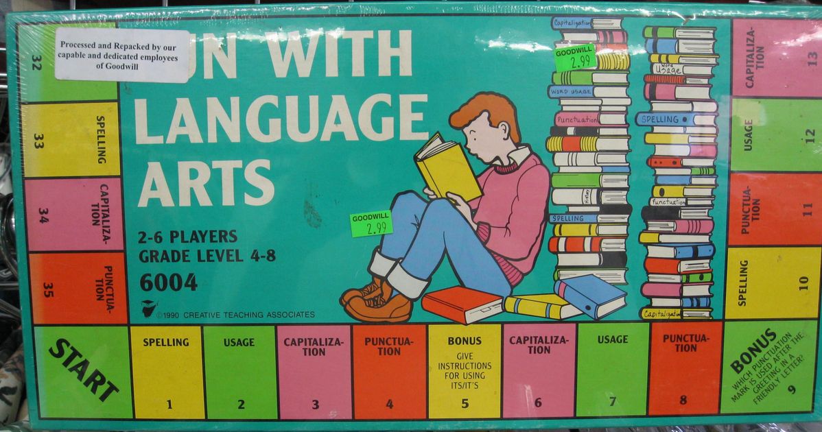 Fun With Language Arts | Board Game | BoardGameGeek