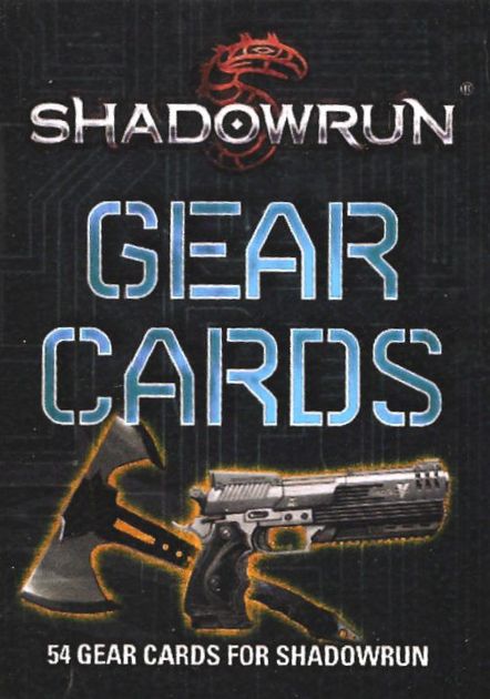 Shadowrun Gear Cards | RPG Item | RPGGeek