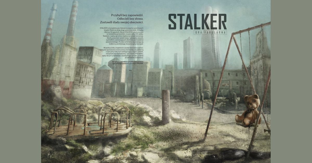 STALKER karta postaci (Character Sheet) | STALKER: gra fabularna