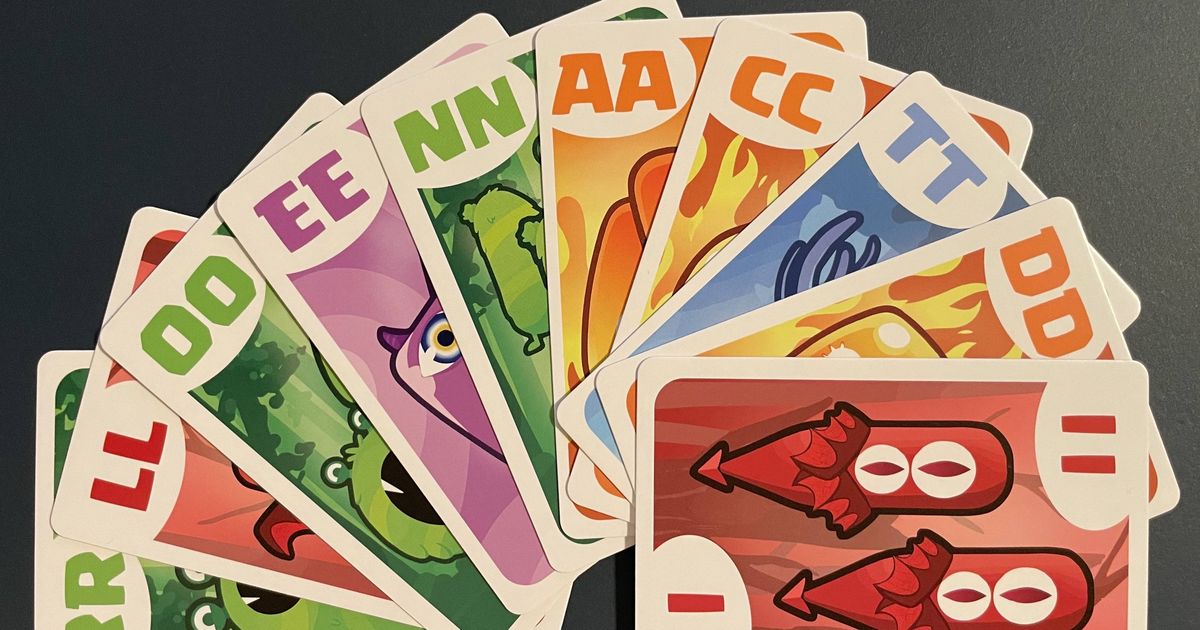 Alphabeasts Attack!: Double-Letter Promo Expansion | Board Game | BoardGameGeek