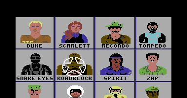 G.I. Joe: A Real American Hero (Apple II/C64) | Video Game | VideoGameGeek