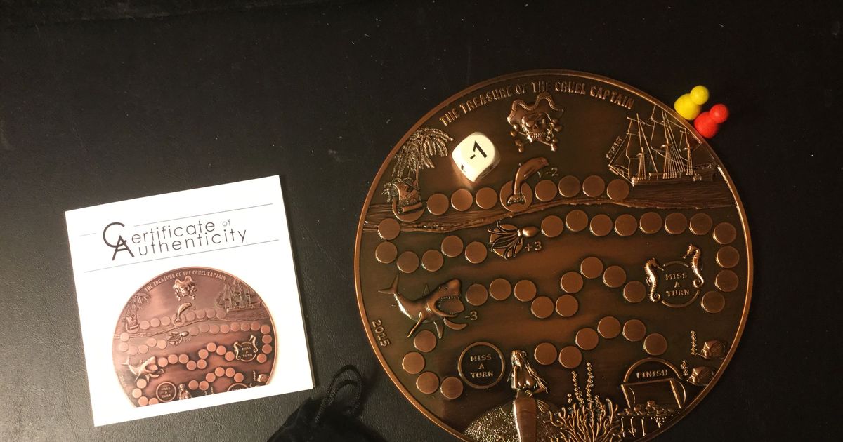 Treasure of the Cruel Captain | Board Game | BoardGameGeek