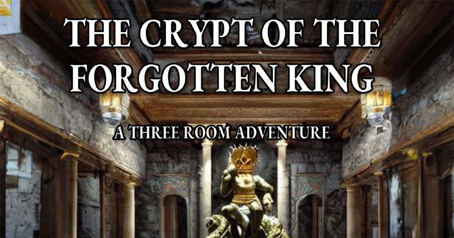 The Crypt of the Forgotten King | RPG Item | RPGGeek