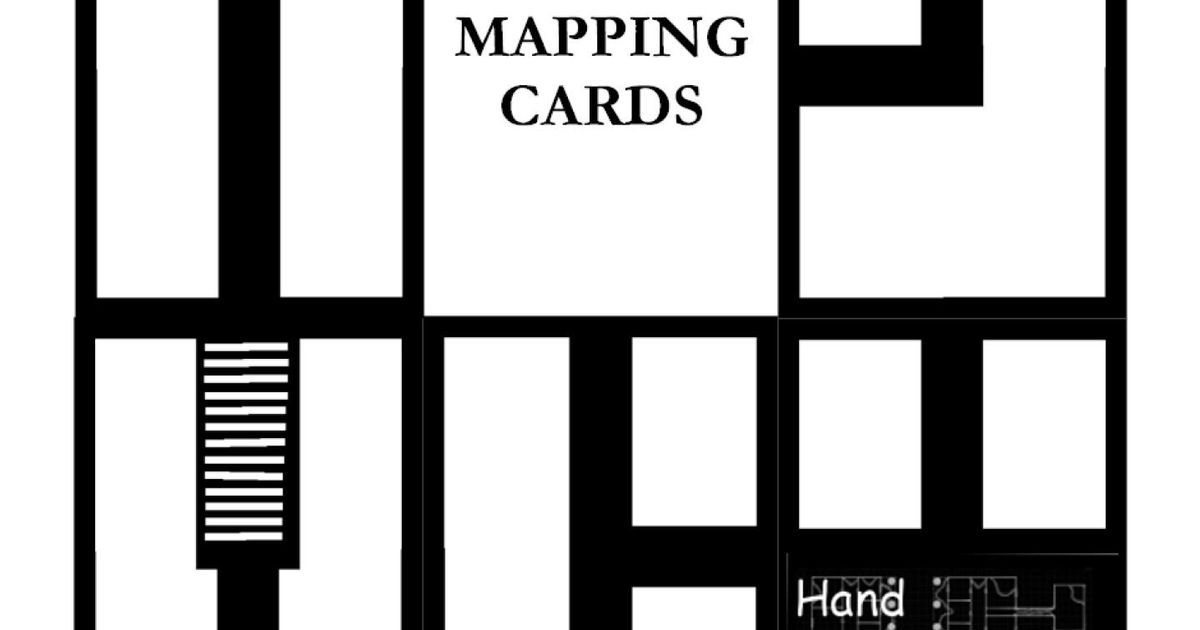 Mapping Cards: Bugs! Cards | RPG Item | RPGGeek