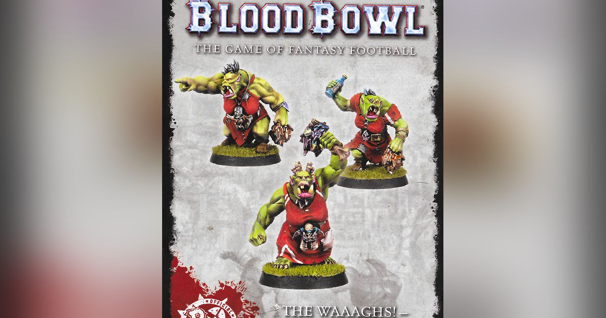 Blood Bowl (2016 Edition): The Waaaghs! – Orc Cheerleading Squad ...
