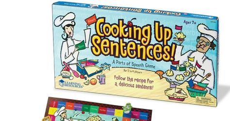 Cooking Up Sentences | Board Game | BoardGameGeek