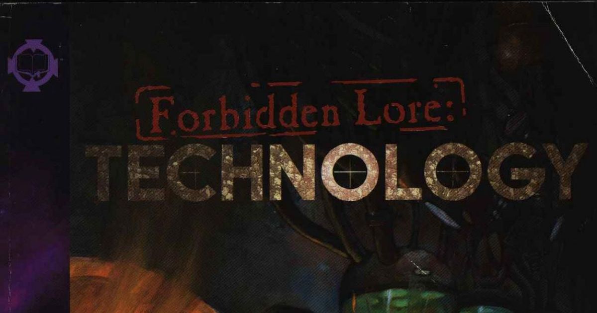 Forbidden Lore: Technology | RPG Item | RPGGeek