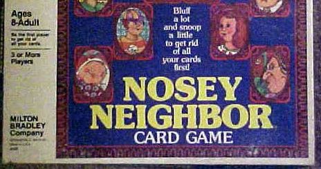 Nosey Neighbor Card Game | Board Game | BoardGameGeek
