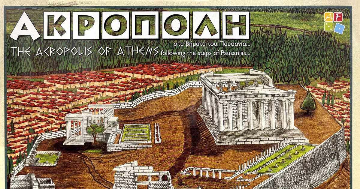 Acropolis of Athens: Following the Steps of Pausanias | Board Game ...